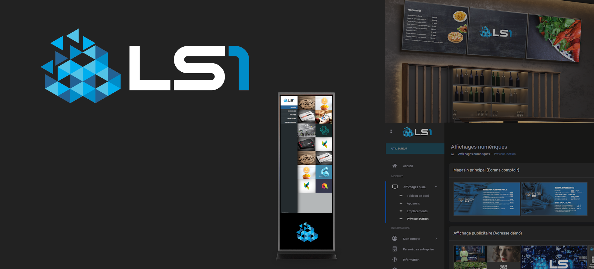 LS1 - Solution d'affichage numérique
